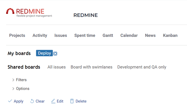 Agile (Kanban / Scrum) board